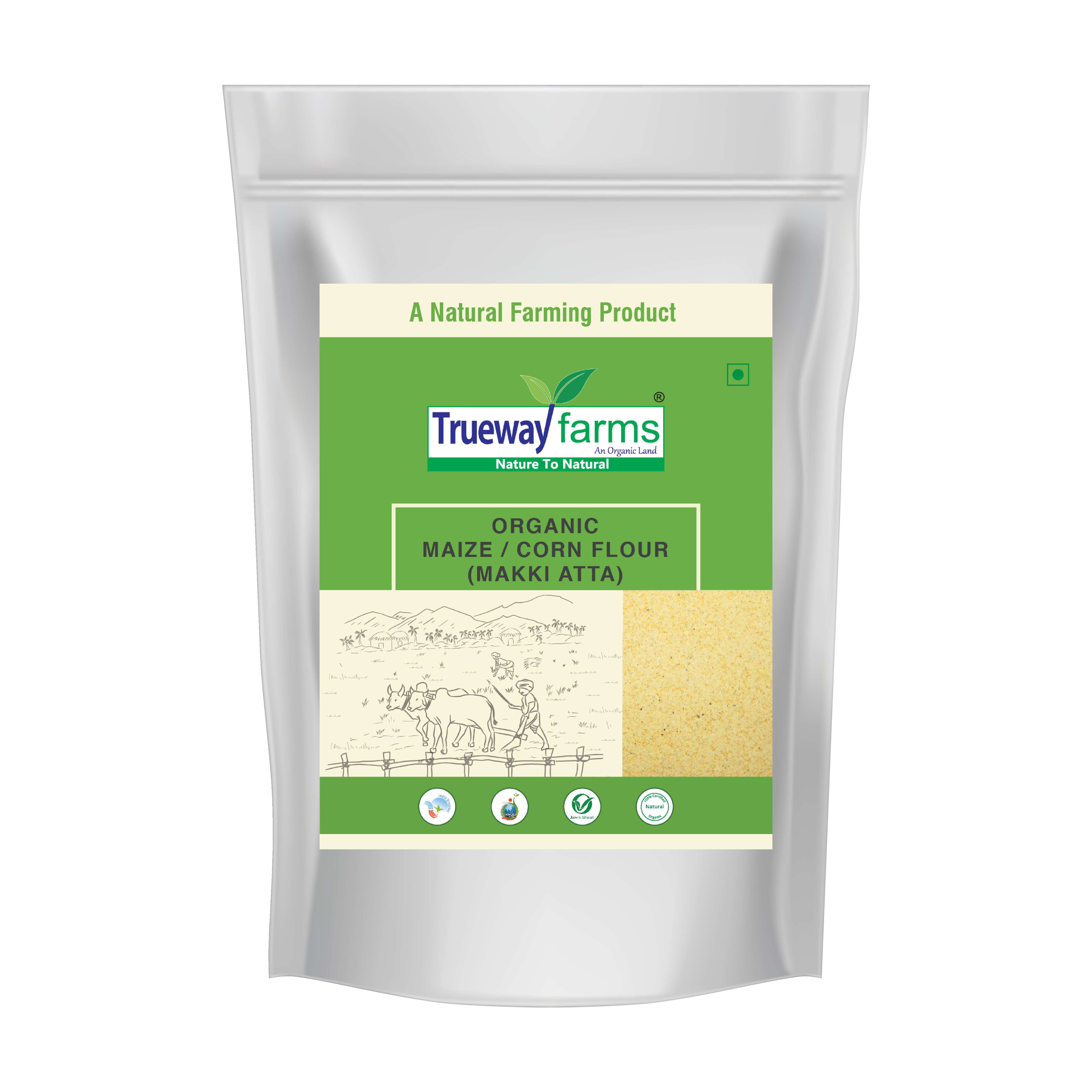 Organic Maize Corn Flour 5 kg - Trueway farms