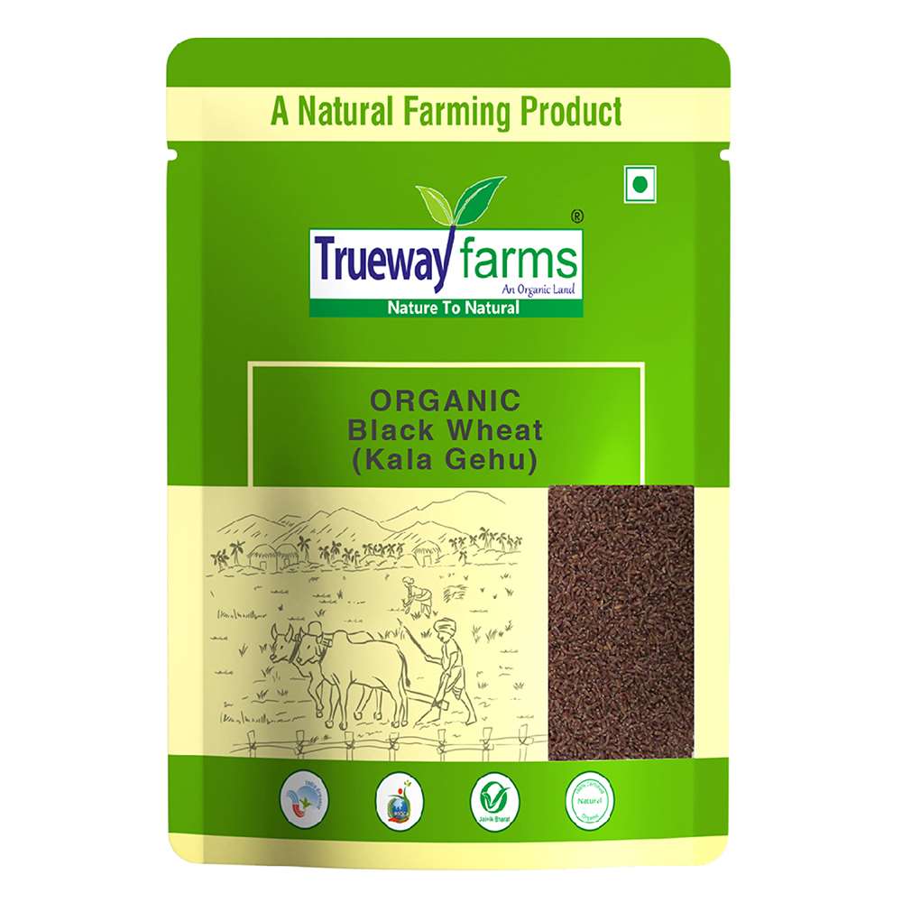 Trueway farms Organic Black Wheat (Kala Gehu) 5 kg - Trueway farms