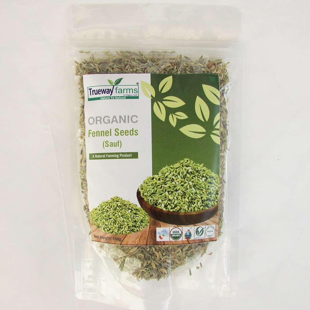 Buy Organic Saunf (Fennel Seeds) Online - Trueway farms
