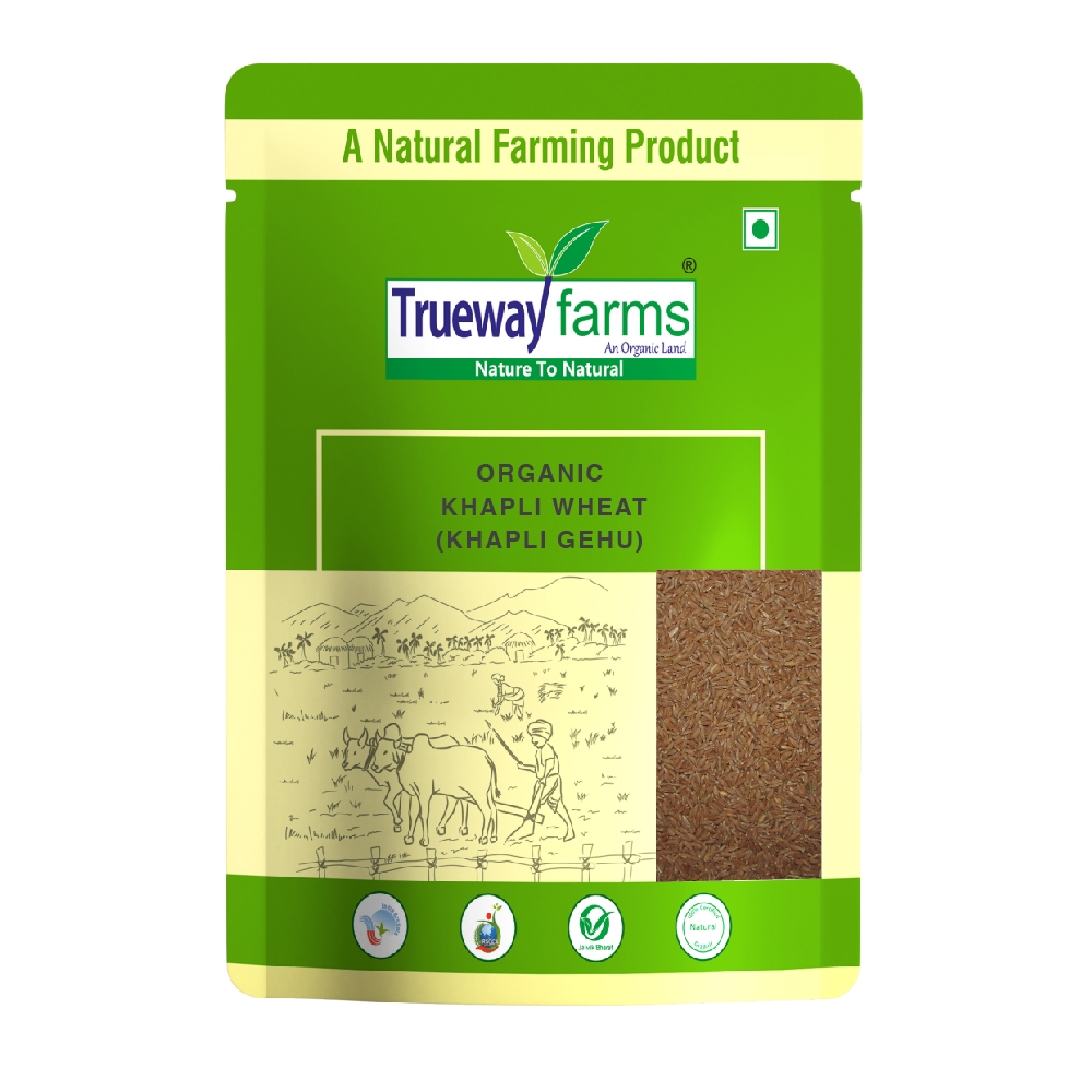 Organic Khapli Wheat 5 kg - Trueway farms